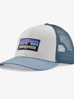 Patagonia | Accessories | Patagonia P6 Logo Trucker Hat White Wlight ...